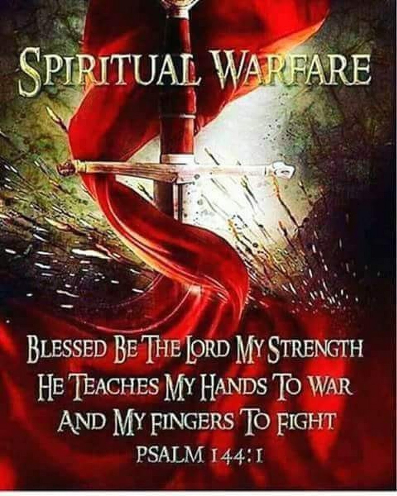 He Teaches My Hands to do War – Devotional Inspirations
